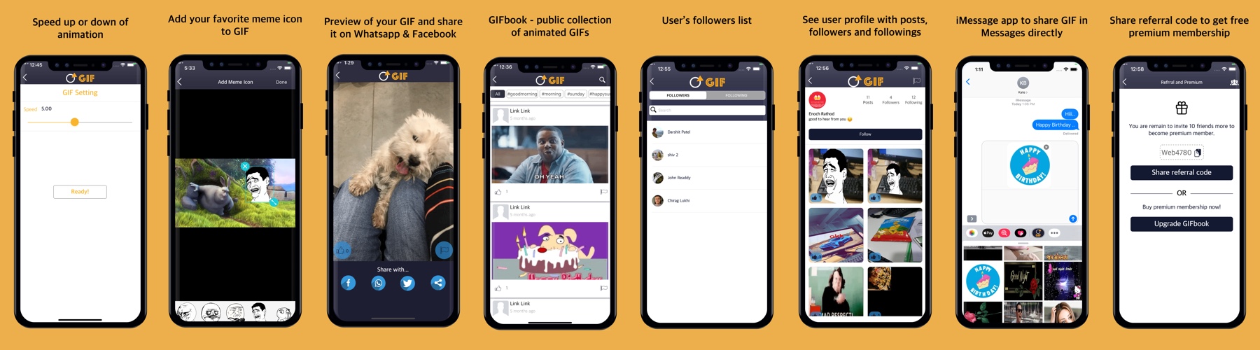 GIF Maker App - Create & Edit GIFs from images or Videos using GIF Editor